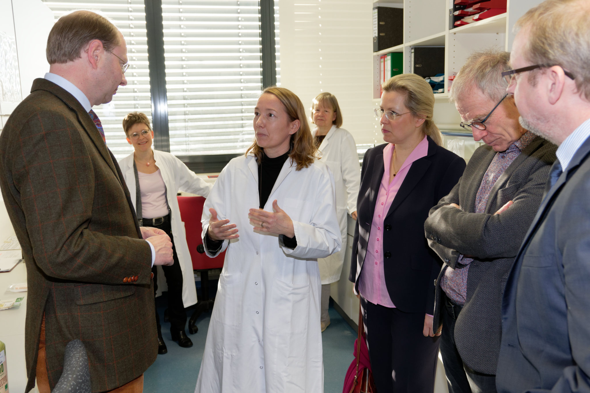 CVUA-MEL - Landrat Dr. Gericke (Kreis Warendorf) zu Besuch im CVUA-MEL